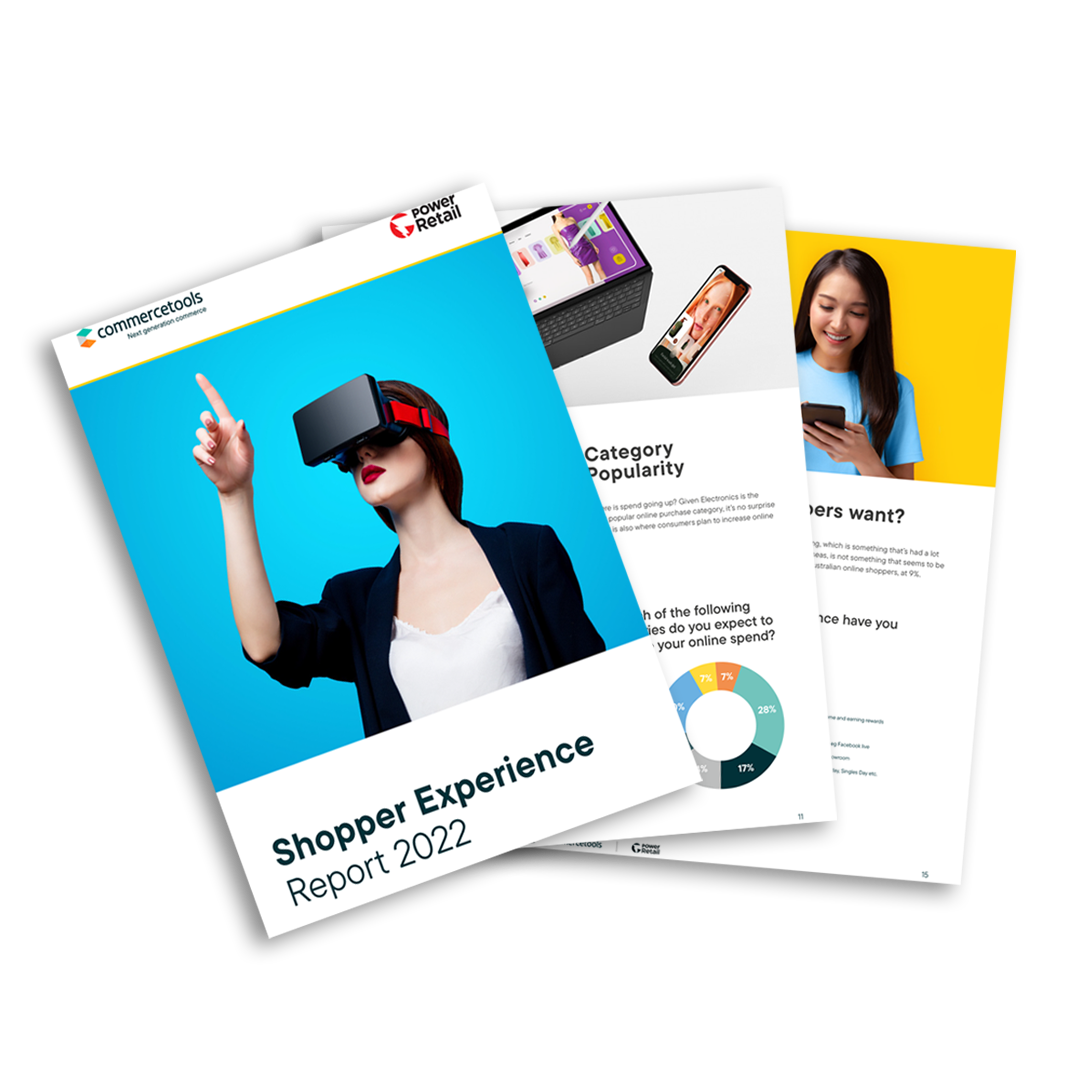 Commerce Tools 2022 Shopper Experience Report Request | Power Retail